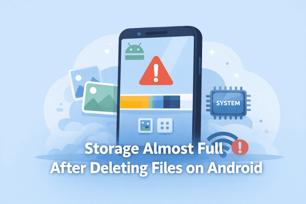 Why Android Phones Show “Storage Almost Full” Even After Deleting Files ...